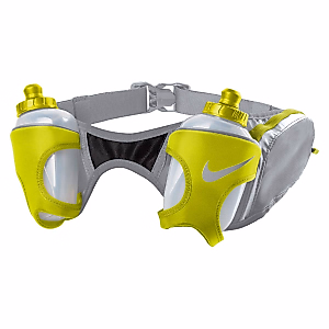 Nike Double Flask Belt 20OZ OSFM DUST/LT Blue Fury/Silver