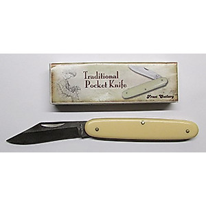 Frost Cutlery 15-021IV Novelty Ivory Folding Pocket Knife