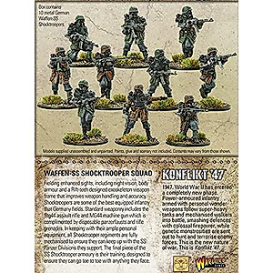 Warlord Games Konflikt '47 Waffen-SS Shocktrooper Squad