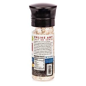 Redmond Real Sea Salt - Natural Unrefined Gluten Free, Coarse Salt with Coarse Grinder (Original Bundle)