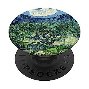 The Olive Trees Painting Art Vincent Van Gogh Pop Mount Grip PopSockets PopGrip: Swappable Grip for Phones & Tablets