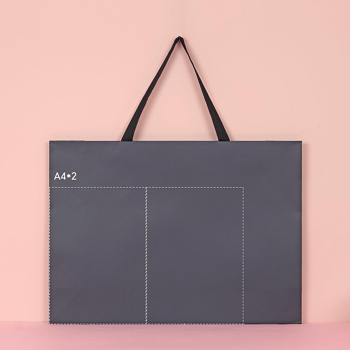 PAPERIST 6pcs 21.7x6.1x15.7 (4) Extra Large Size Gift Bags with Cotton Handles, Thick, Sturdy, Giant, Jumbo Paper Bags for Wedding, Birthday, Party