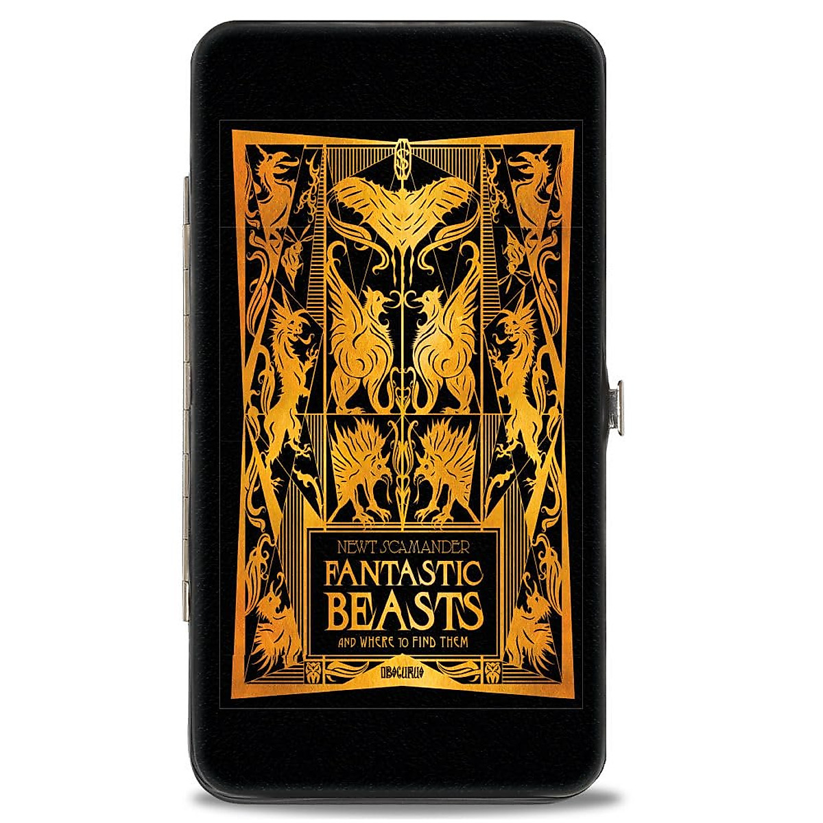 Buckle-Down Women's Hinge Wallet-Fantastic Beasts, 7" x 4"