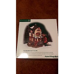 Department 56 Getreidemuhle Zwettl Grain Mill 56221