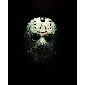 Horror Movie Poster Villain Characters Terror Poster Scary Halloween Painting Picture Prints Set Of 6 (8 In X 10 In) Bedroom Decor Wall Art