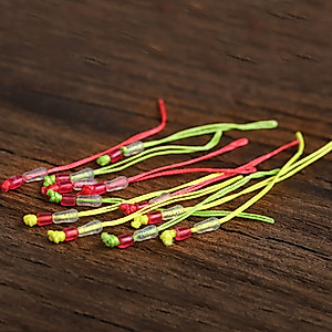 adonpshy Fishing Pole Tip Line Wear Rod Tip Line Knot Strengthen for Fishing 50Pcs 2