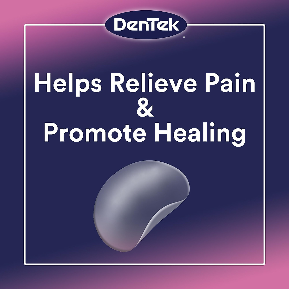 DenTek Canker Relief Sore Patch Relieves Canker Pain, 6 Count (Pack of 1)