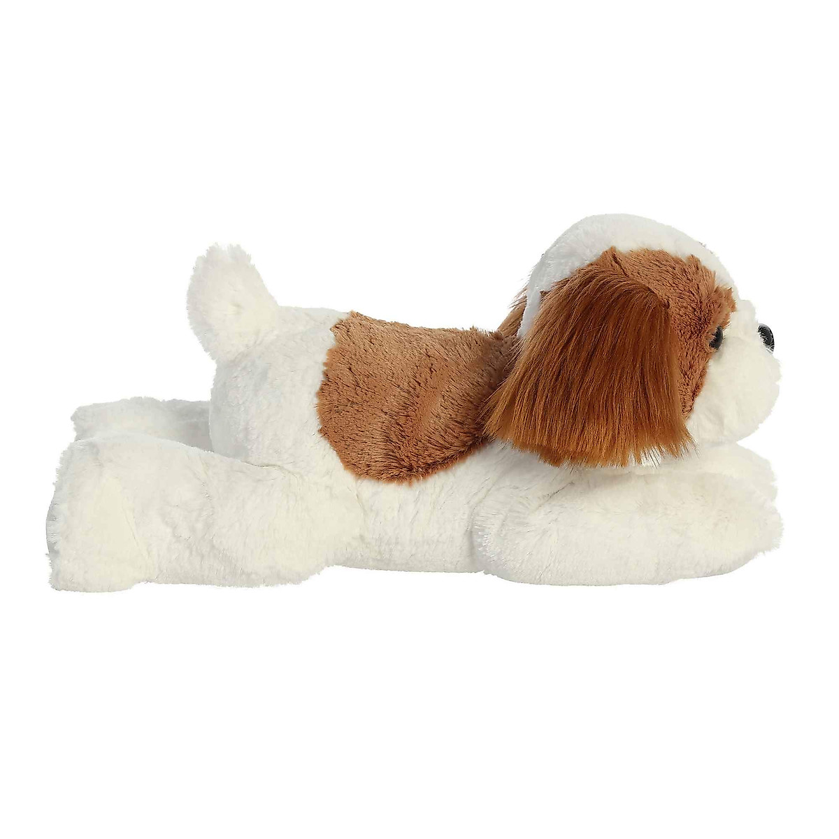 Aurora® Adorable Flopsie™ Stella Shih Tzu™ Stuffed Animal - Playful Ease - Timeless Companions - White 12 Inches