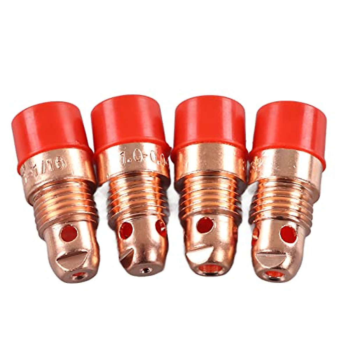 Welding Gun Accessories, Good Compatibility Replacement Parts Electrode Nozzles Kit Easy To Install Glass Cups Color O Rings for WP17 WP18 WP26 Welder