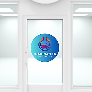 Fairwinds Designs Large Custom Vinyl Decals - Full Color Custom Sticker Printing | Personalized Stickers for Business Logo - Ideal for Windows, Doors, Walls, Vehicles, Cars, Trucks