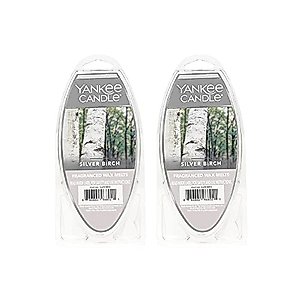Yankee Candle Set of 2 Silver Birch Fragranced Wax Melts
