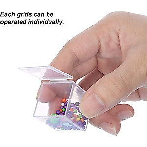 Large Separate 28 Grids Diamond Embroidery Box Plastic Diamond Painting Accessories Diamond Painting Kit Jewelry Organize Box Beads Organizer Storage Craft Box (4)