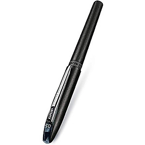 Uniball Roller Grip Pens, Micro Point (0.5mm), Black, 12 Count