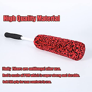 brushdepot Car Wash Brush - Safe and Soft Polypropylene Fibers for All Wheel Types