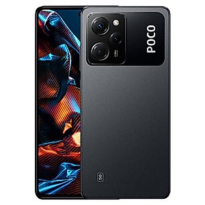 Xiaomi Poco X5 Pro 5G, Dual SIM, 128GB + 6GB, Factory Unlocked GSM, International Version - No Warranty - Black