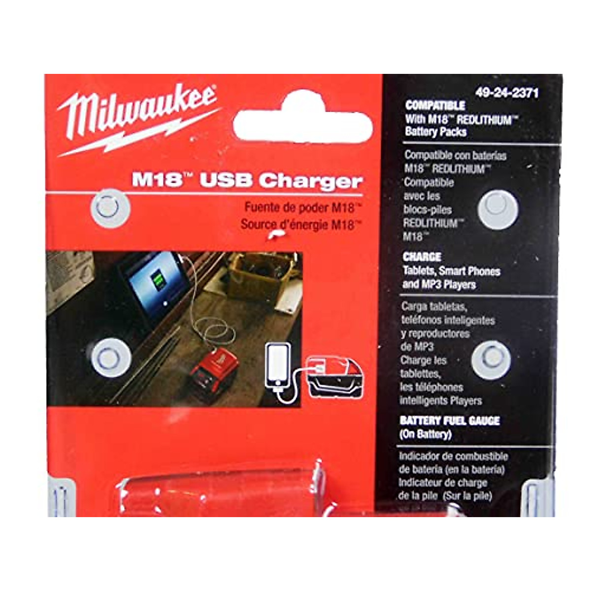 Milwaukee 49-24-2371 Battery Power Source