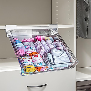 Pull Out Under the Shelf Drawer For Kitchen Cabinets | Easy To Install Cabinet Caddy Tea Coffee Cookware Organizer | Convert Your Pantry Shelf With Drawers Adding Storage Space To Your Cupboard.