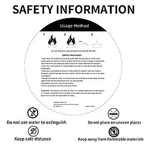 2 Pack Portable Campfire, Portable Fire Pit for Camping, 3-5 Hours of Burn Time Campfire in a Can for Picnics, Cooking and Party, Ideal White Elephant Gifts for Adults