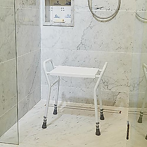 NRS Healthcare Shower Stool with Handles