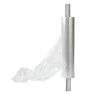 uBoxes Large Cast Stretch Wrap 20" x 1000' 80G Roll with Handle