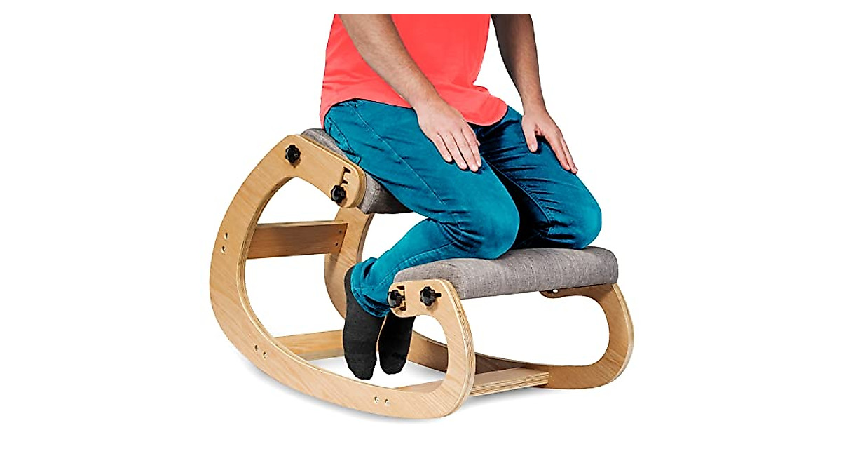 NYPOT Ergonomic Kneeling Chair - Adjustable Office Stool for Home & Work