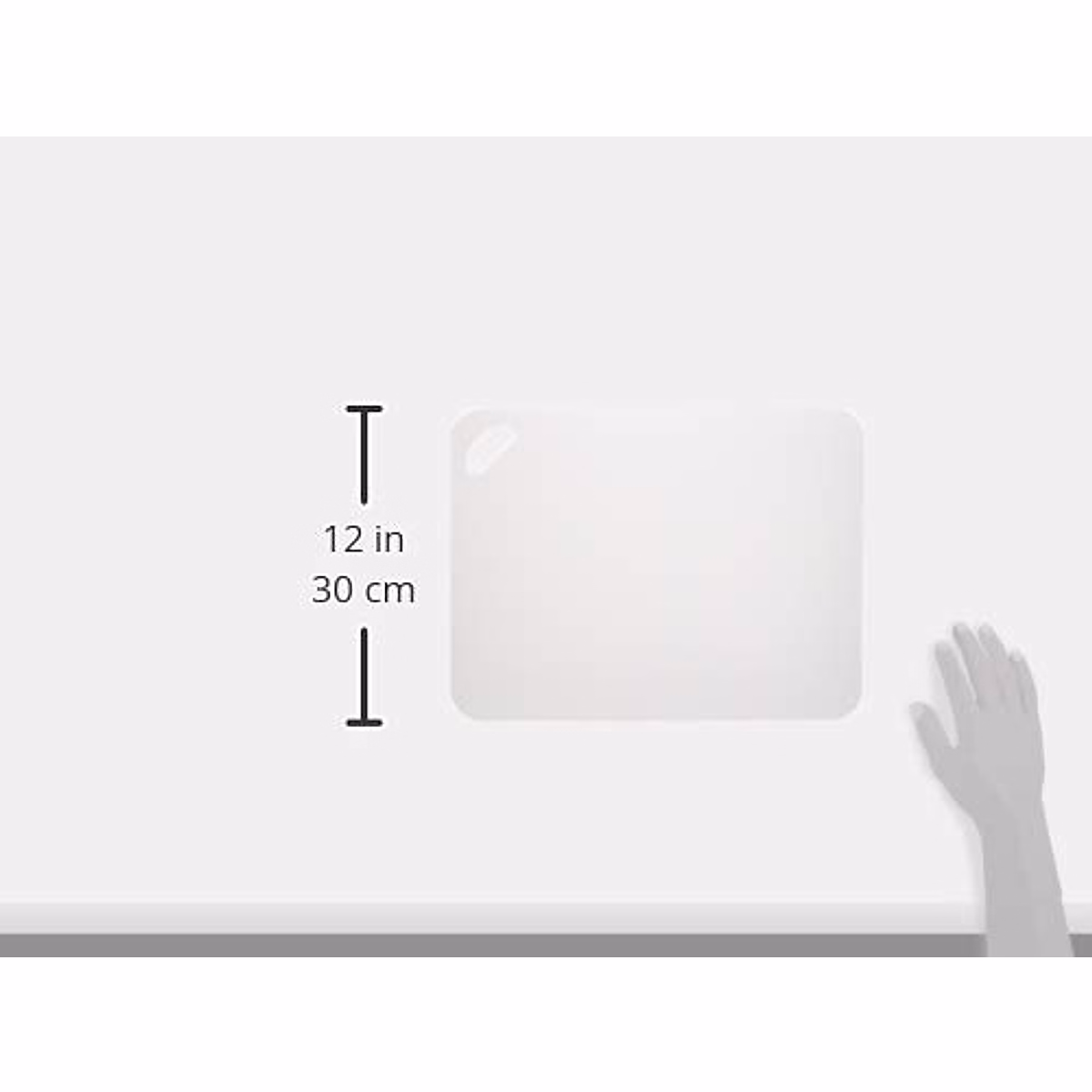 Lurch Germany Flexible Plastic Cutting Boards For Cooking | Flint Grey & White Thin Cutting Mat | Modern Dishwasher Safe And Bpa Free Cutting Board- Set Of 2