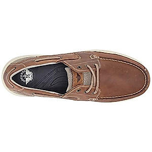 Dockers Men's Beacon Boat Shoe, Dark Tan, 10