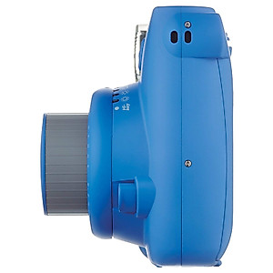 Fujifilm Instax Mini 9 Instant Camera (Cobalt Blue) with 2 x Instant Twin Film Pack (40 Exposures)