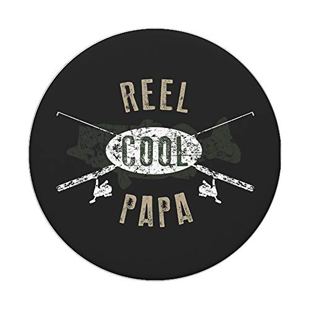 Reel Cool Papa Asphalt PopSockets Stand for Smartphones and Tablets