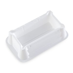 Heathrow Scientific Sterile Reagent Reservoir, 5 mL Capacity, Polystyrene, Disposable, White (Pack of 50)