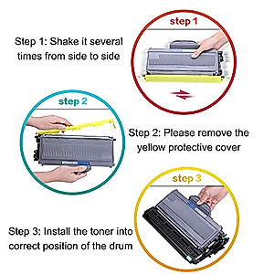 Compatible Toner Printer Cartridge Replacement for Brother TN360 TN-360 TN330 for Brother HL-2170W HL-2140 MFC-7840W MFC-7340 MFC-7345N DCP-7040 DCP-7030 DCP-7045N (Black, High Yield, 2-Pack)