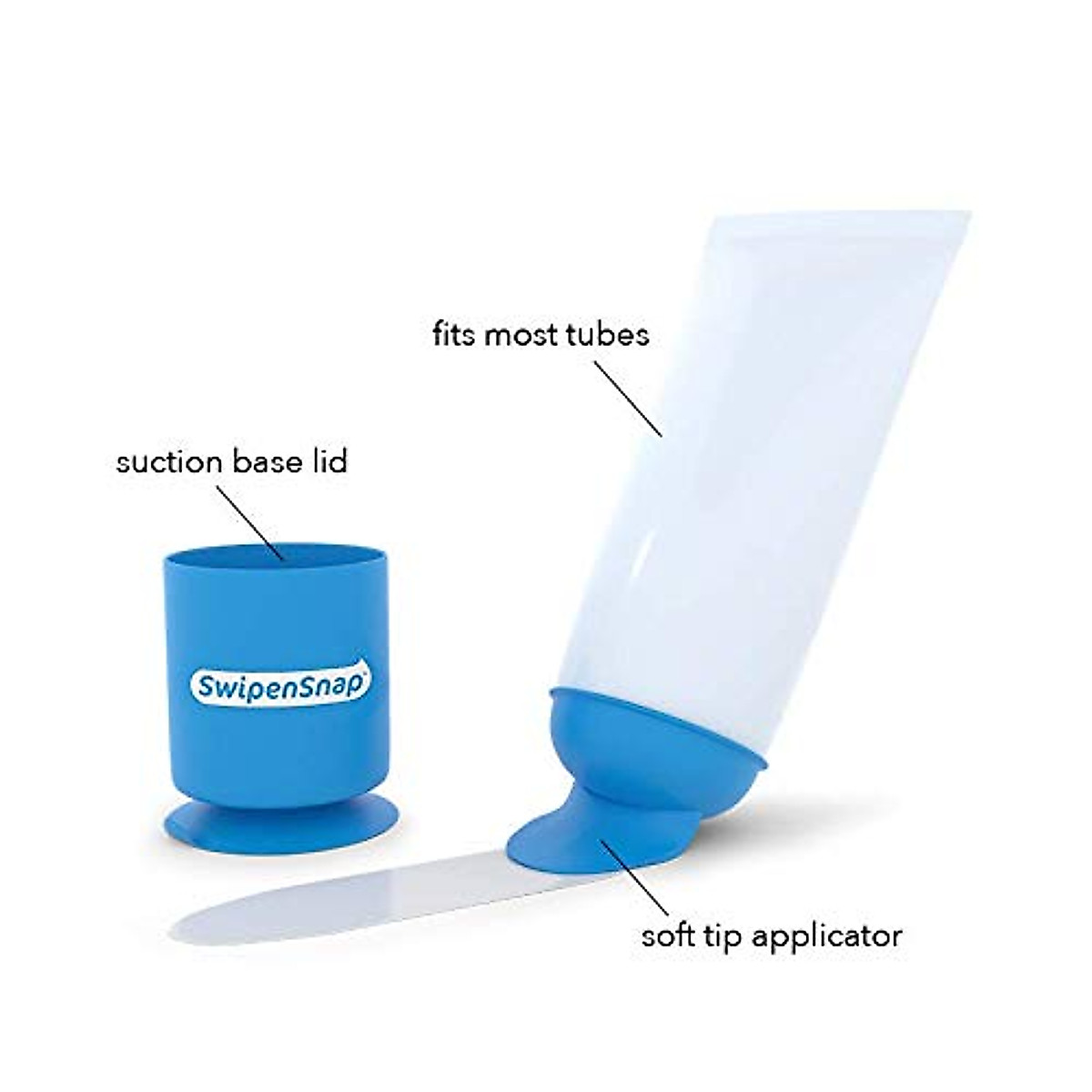 SwipenSnap™ One Hand Diaper Cream Applicator - For Desitin Diaper Cream Tube