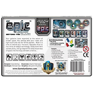 Gamelyn Games Tiny Epic Galaxies: Beyond The Black Space Board Game Expansion - Expand Your Galaxy
