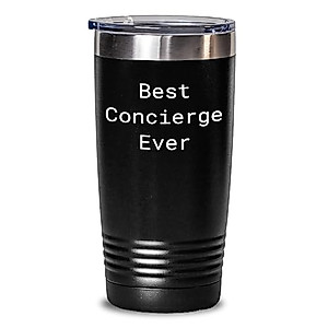 Best Concierge Ever Gifts from Friends Family Perfectly Insulated Tumbler for Mother's Day, Funny Quote, Concierge Tumbler, for Her, Gift for Her, Gift for Concierge