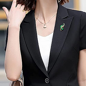 Women Brooch Eye-catching Dress Up Alloy Faux Peal Leaf Shape Ladies Brooch Girls Clothing Ornament for Daily Wear