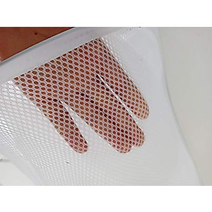 Heng happy Small Mesh Hanging Laundry Hamper Basket,Over-The-Door Mesh Hamper, Wall Dirty Clothes basket