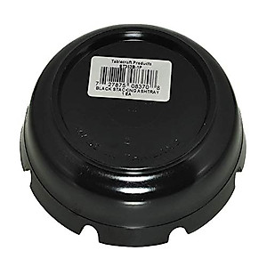 Tablecraft ST363B-1P Round Black Economy Phenolic Ashtray, 4 Inches (DIA.) x 1.75 Inches (H), Sold as 12 Ashtrays