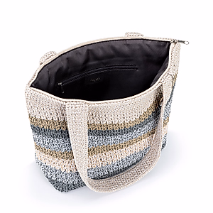 The Sak Casual Classics Hand-Crochet Tote, Desert Stripe