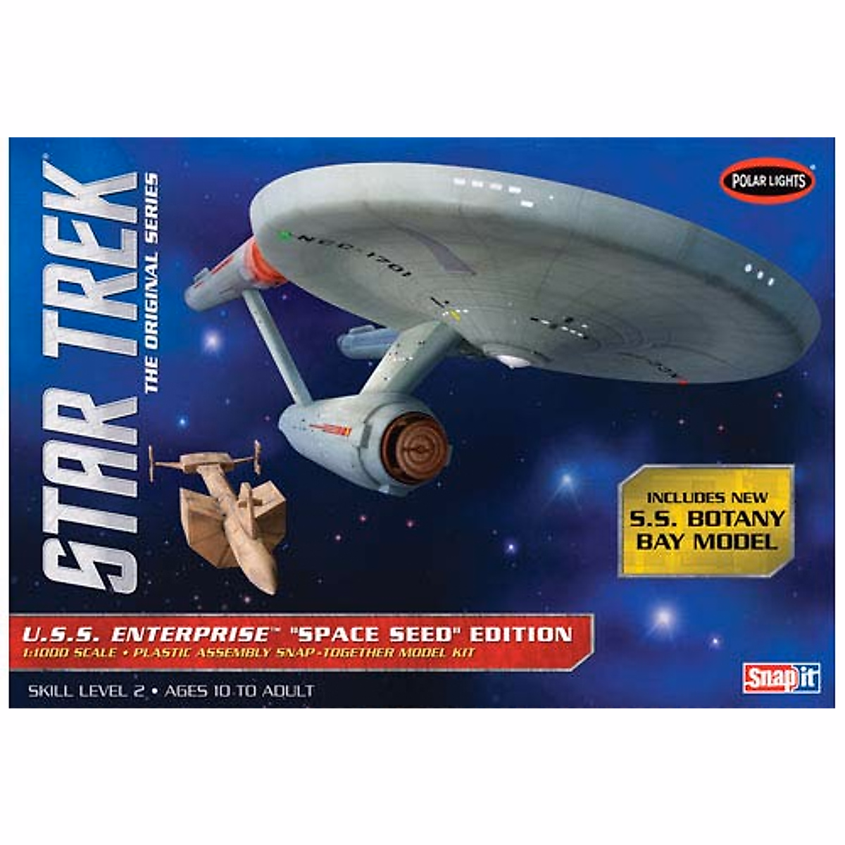 Polar Lights Star Trek TOS USS Enterprise Space Model Kit