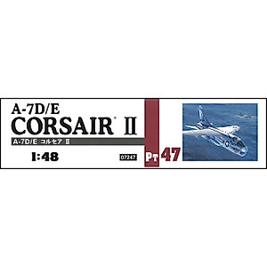Hasegawa A7-D/E Corsair II USAF/Navy Attacker Aircraft 1/48