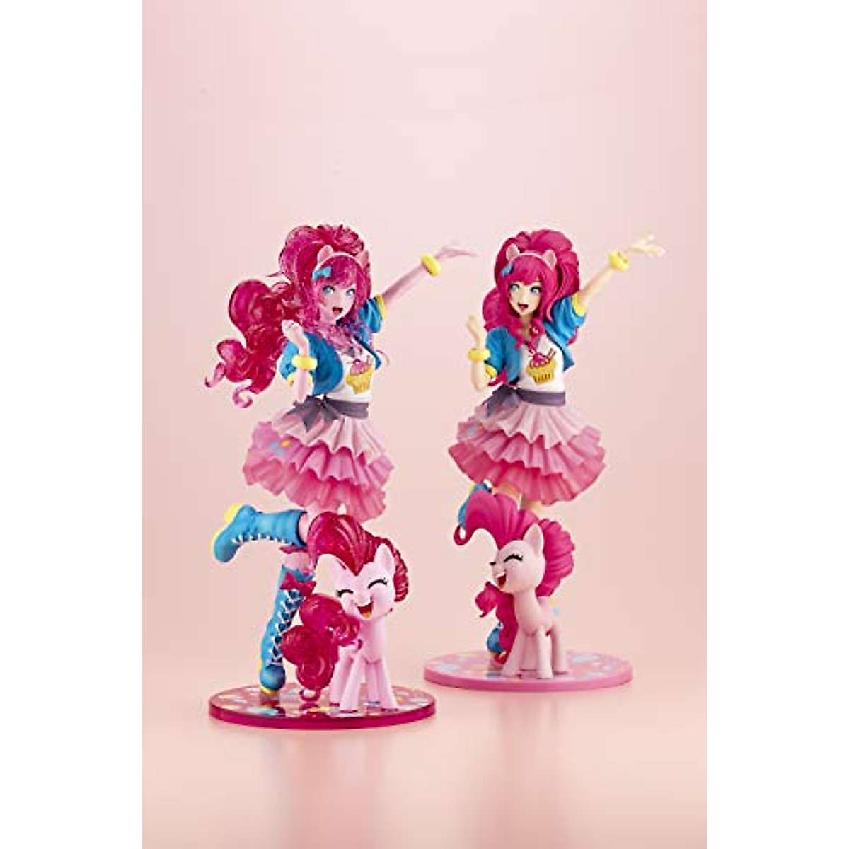 Kotobukiya My Little Pony: Pinkie Pie Limited Edition Bishoujo Statue, Multicolor