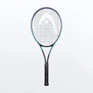 HEAD Instinct Kids Tennis Racquet Beginners Pre-Strung Head Light Balance Jr Racket - 25 Inch, Light Blue/White