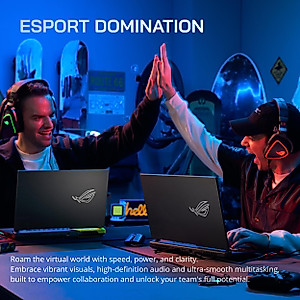 Asus ROG Strix G15 Gaming Laptop, 15.6/inches WQHD 165Hz IPS Display, AMD Ryzen 7-6800H, 32GB DDR5, 1TB SSD, RGB Backlit Keyboard, GeForce RTX 3060 6G, Win 11 Pro, WI-FI 6, Gray, 32GB USB Card