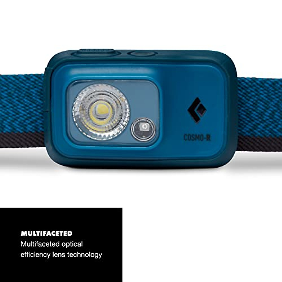 Black Diamond Equipment Cosmo 350-R Headlamp, Azul