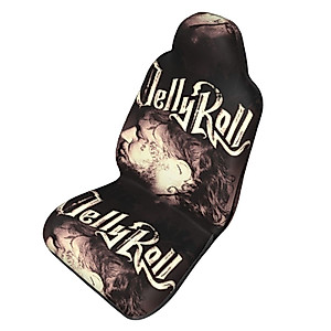 Vesjkjoldl Jelly Rapper Rock Roll Car Seat Cover Vehicle Cushion Covers for Automotive Car Seat Protector Front and Back Car Accessories Auto Interior Covers for Adult Comfortable Car Chair Cover