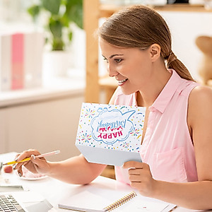 Junkin 24 Set Employee Birthday Cards with Envelopes, Encouragement Work Team Birthday Card Notecard Appreciation Cards for Business Office Colleagues