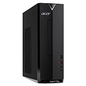 Acer Aspire XC-1660G-UW94 Desktop with 23.8” Full HD Monitor | 10th Gen Intel Core i3-10105 Processor | 8GB DDR4 | 256GB SSD | 8X DVD | Wireless Wi-Fi 6 AX201 | Bluetooth 5.2 | Windows 11 Home