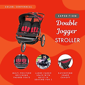 Baby Trend Expedition® Double Jogger, Cantennial