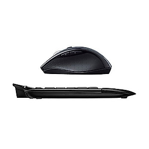 Logitech MK735 Wireless Keyboard and Mouse Combo - MK710 Keyboard and Wireless Mouse M510
