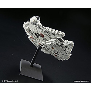 Bandai Vehicle Model 006 Star Wars Millennium Falcon Plastic Model Kit -Story of Roue one-, White